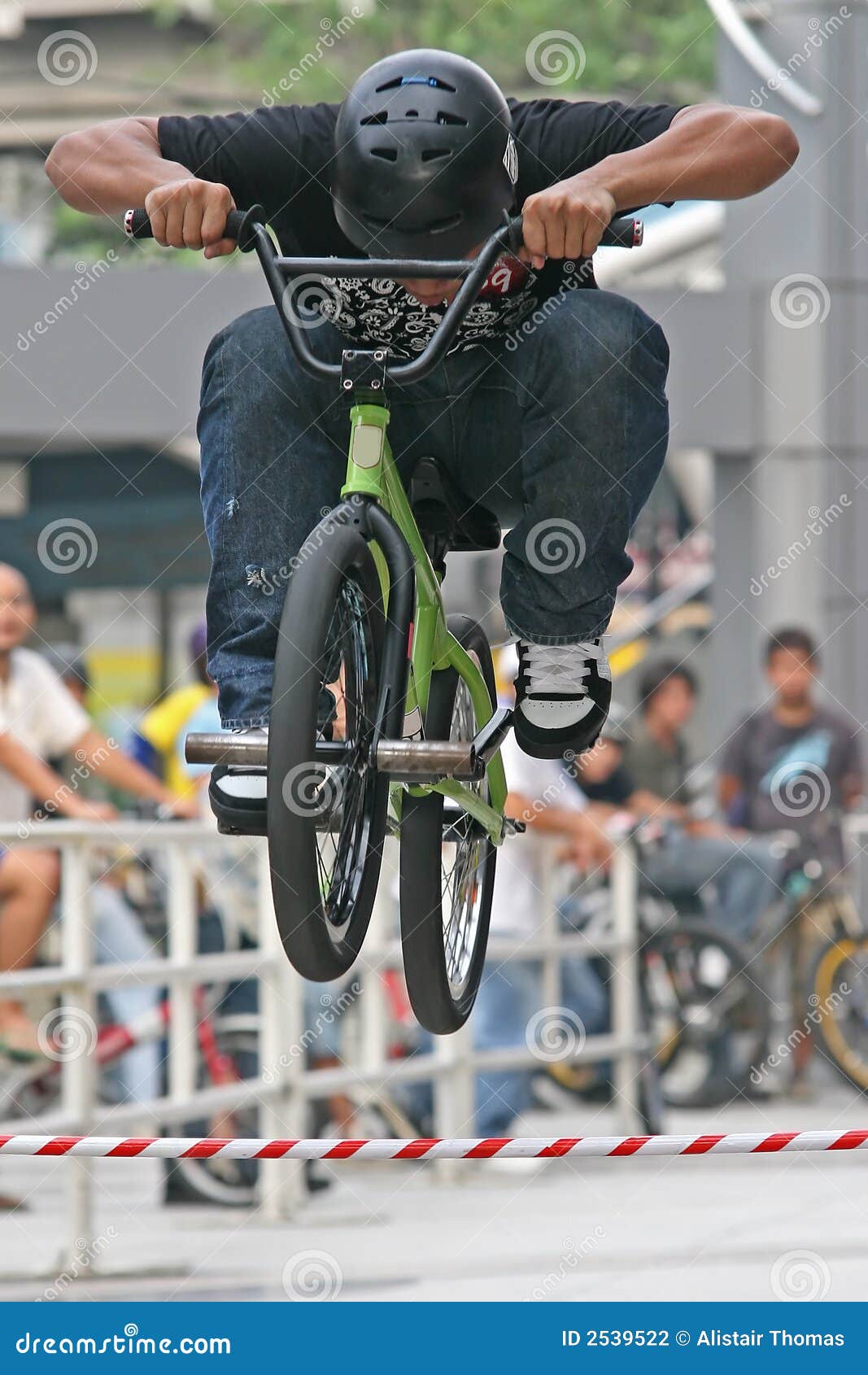 BMX Jump stock photo. Image of cycle, action, competitor - 2539522