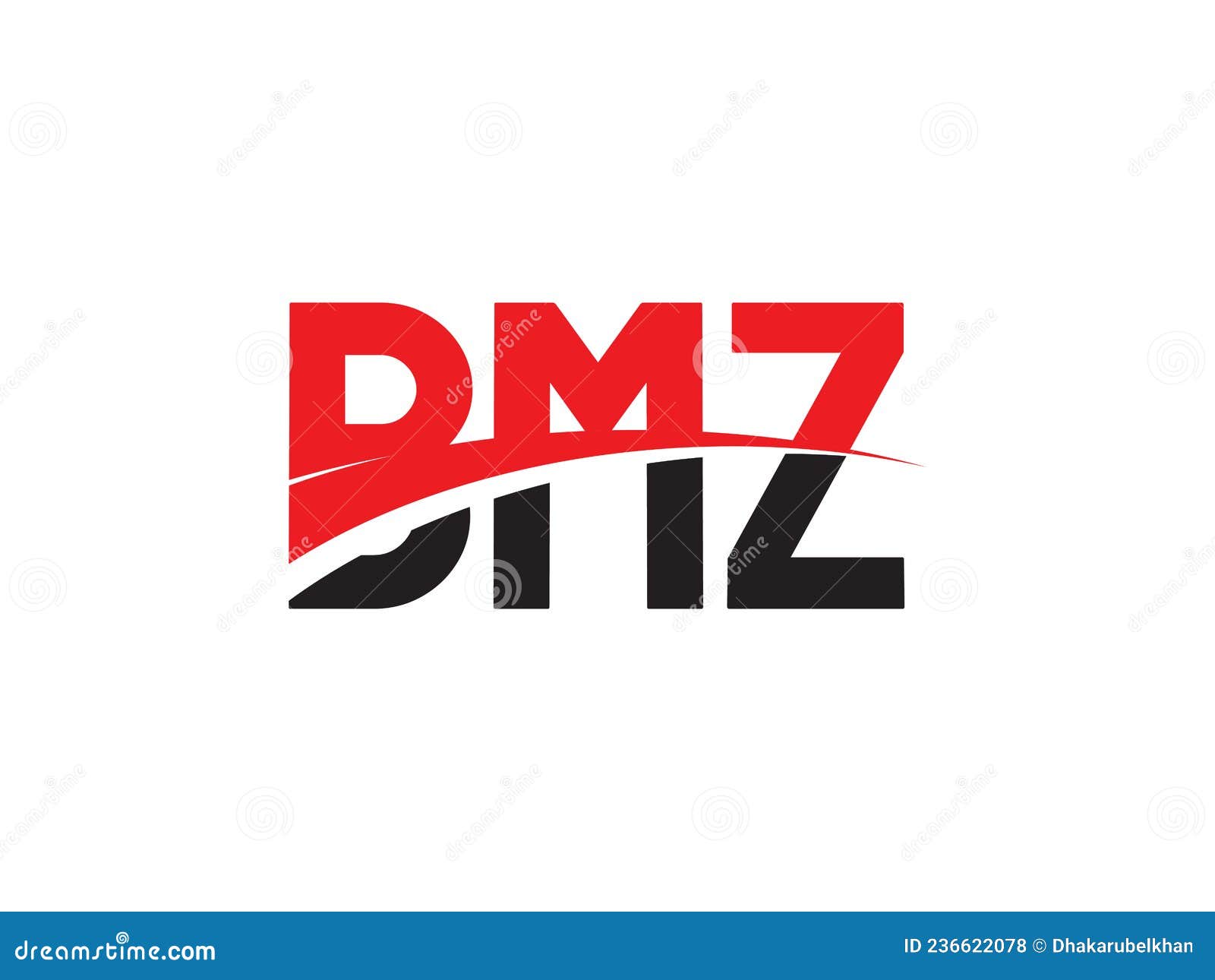 BMZ Letter Initial Logo Design Vector Illustration Stock Vector ...