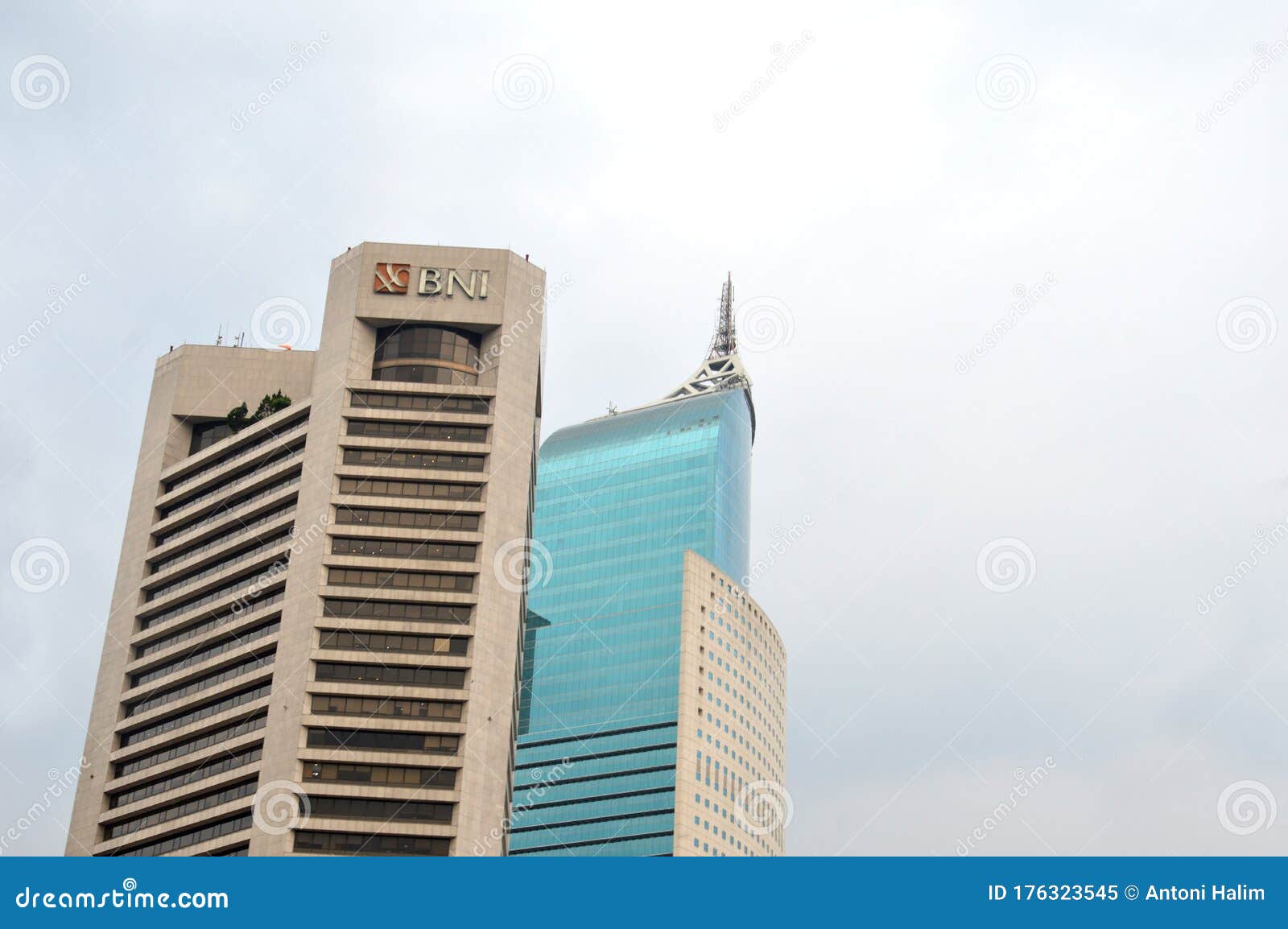 BNI Building in Jakarta, Indonesia Editorial Image - Image of business ...