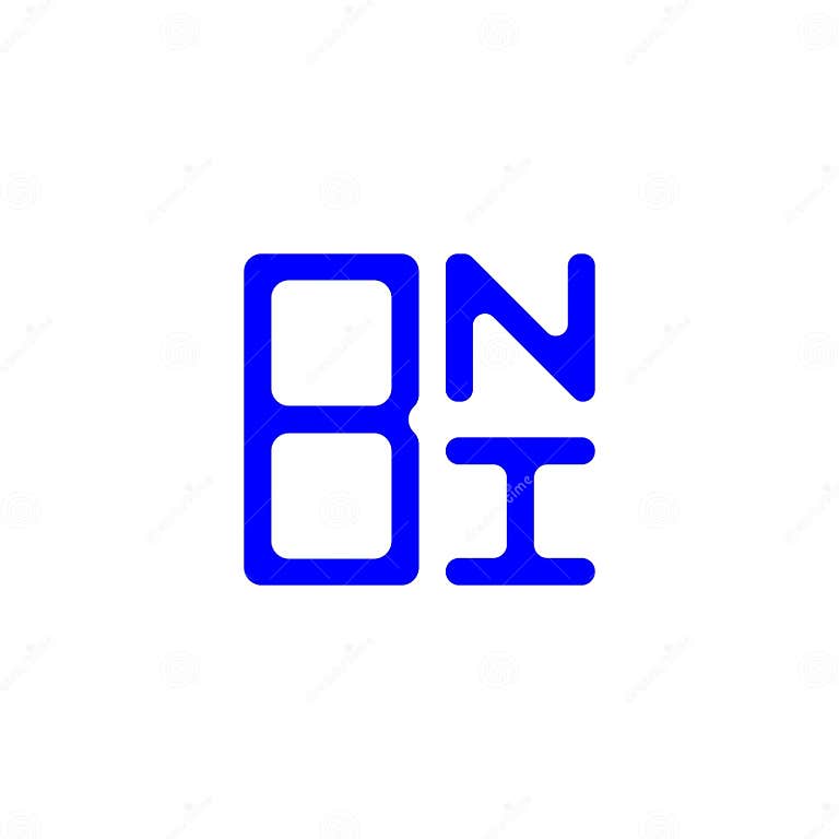 BNI Letter Logo Creative Design with Vector Graphic, BNI Stock ...