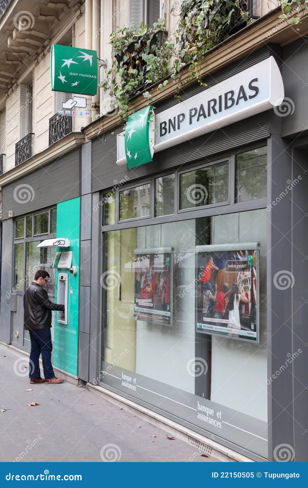 BNP Paribas image éditorial. Image du compagnie, société - 22150505