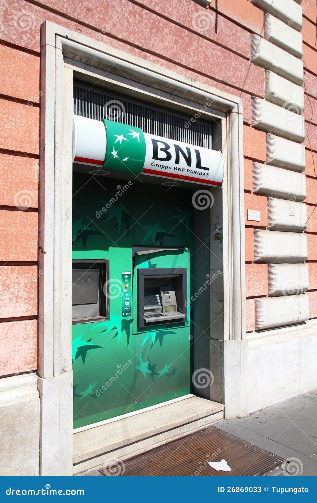 BNP Paribas editorial stock photo. Image of italy, building - 26869033