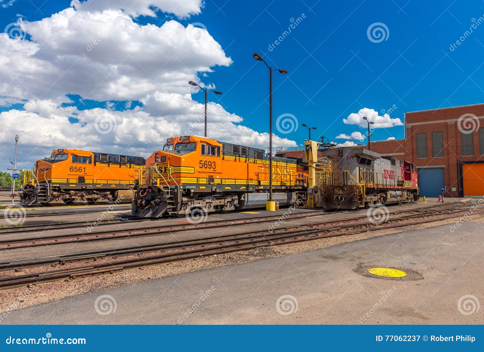 BNSF Line Up & Facilities Editorial Photography - Image of bnsf, places ...