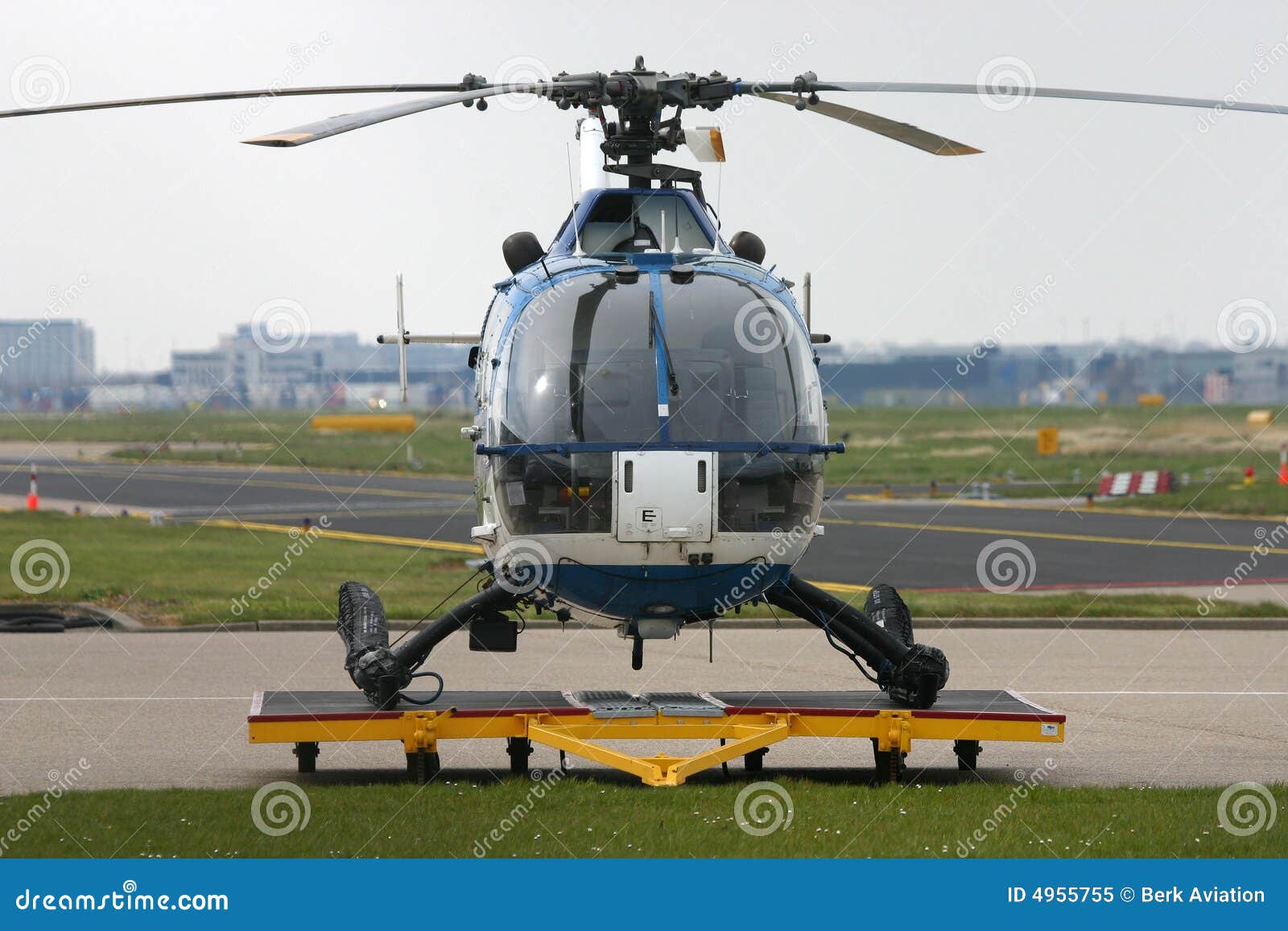 Bo-105 Police Helicopter stock image. Image of cops, pilot - 4955755