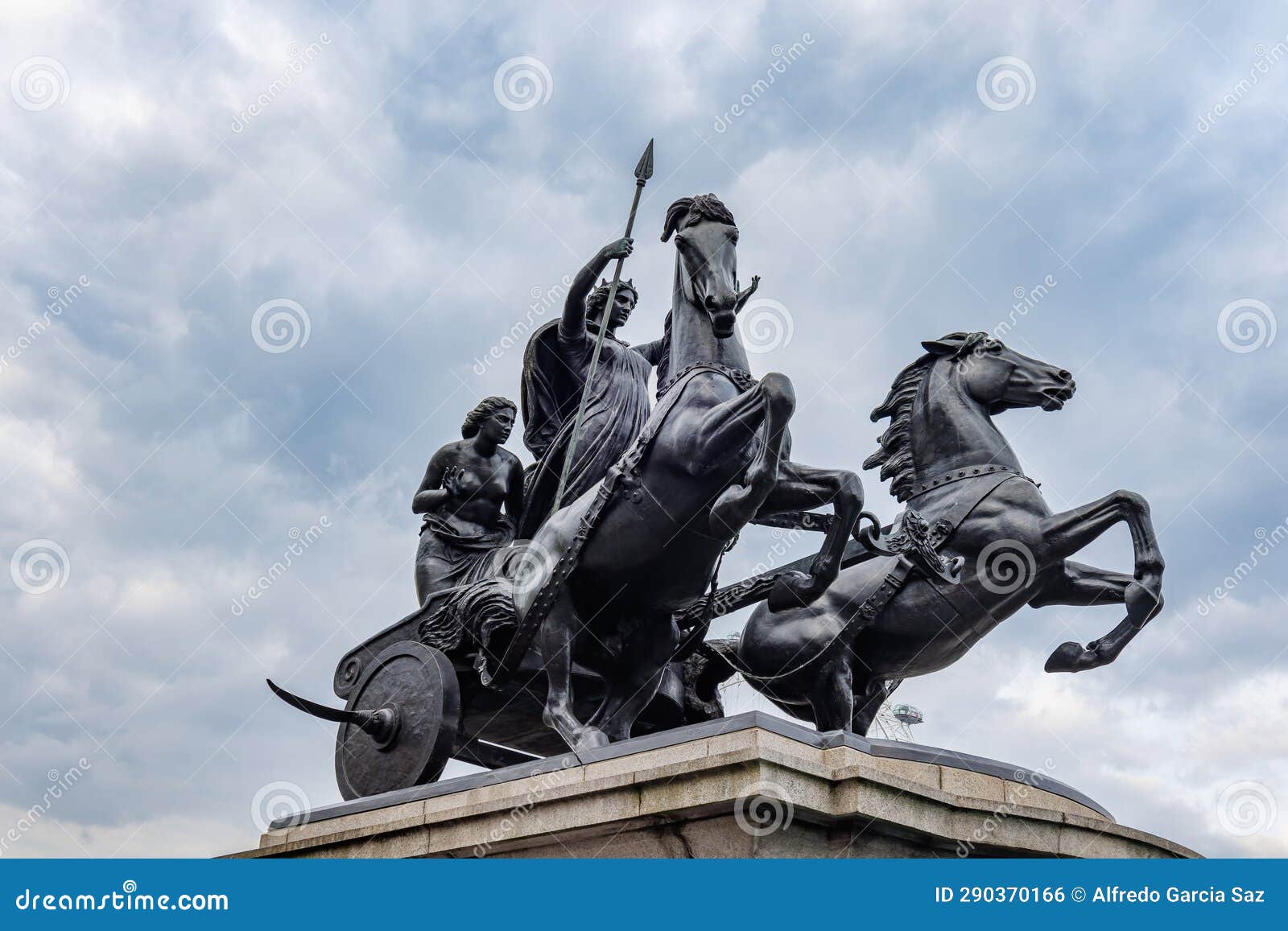 Boadicea And Her Daughters Is A Bronze Sculptural Group In London ...