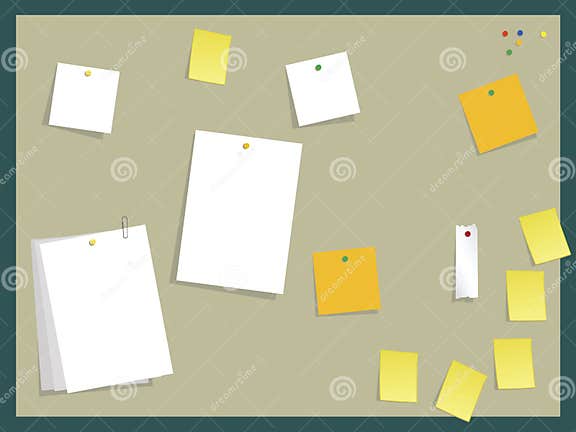BOARD stock vector. Illustration of sheet, business, writing - 1940119