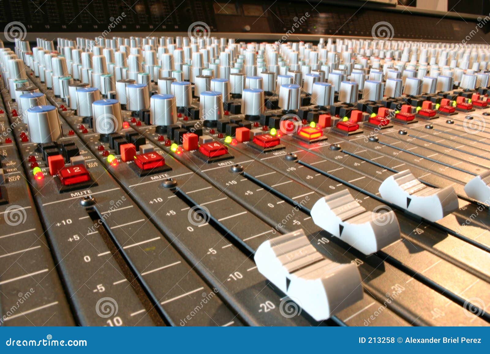 Board stock photo. Image of fader, controle, panel, record - 213258