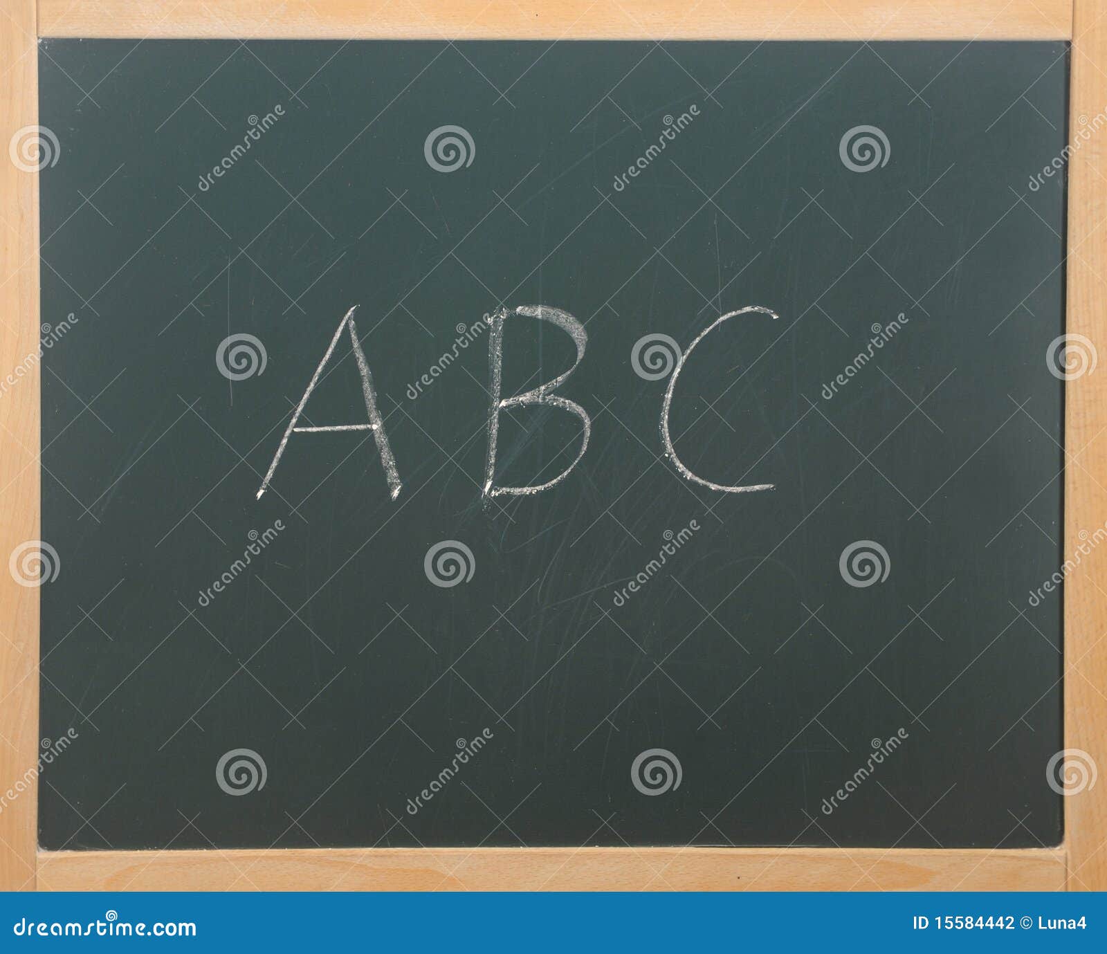 Board with ABC stock photo. Image of read, education - 15584442