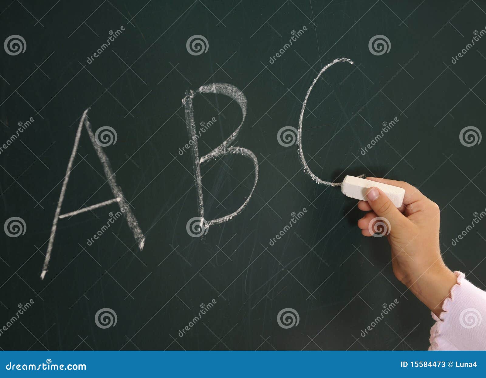 Board with ABC stock image. Image of board, schooling - 15584473