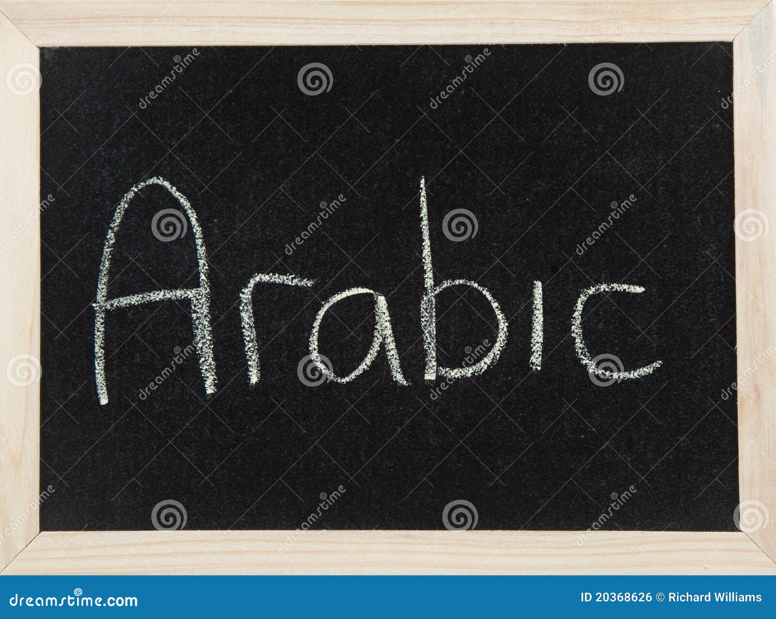 Board with ARABIC stock photo. Image of subject, frame - 20368626