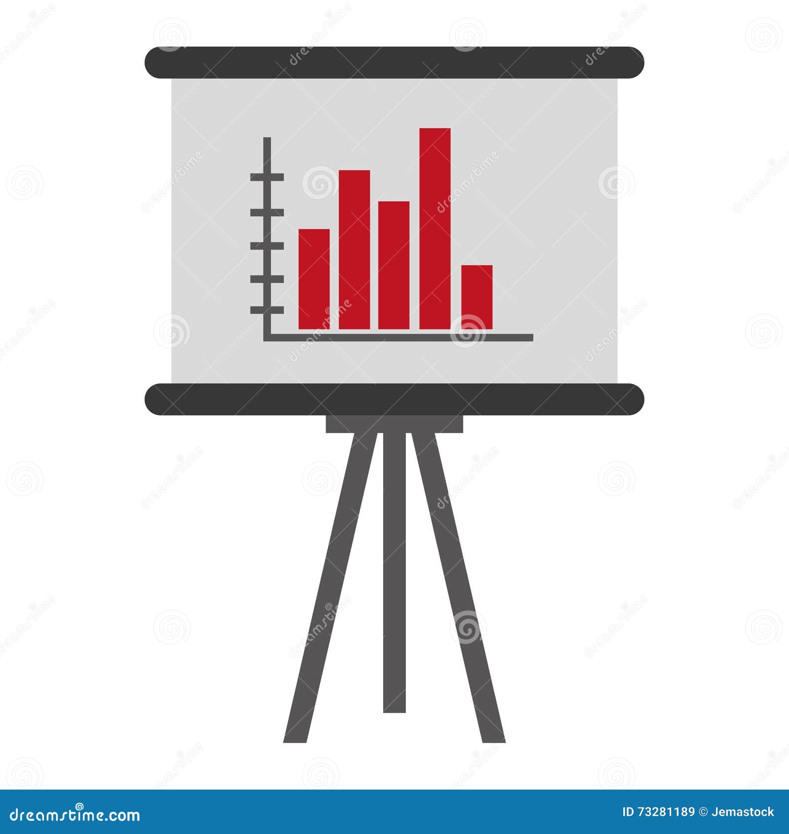 Board Bar Graph , Illustration Stock Illustration - Illustration of ...