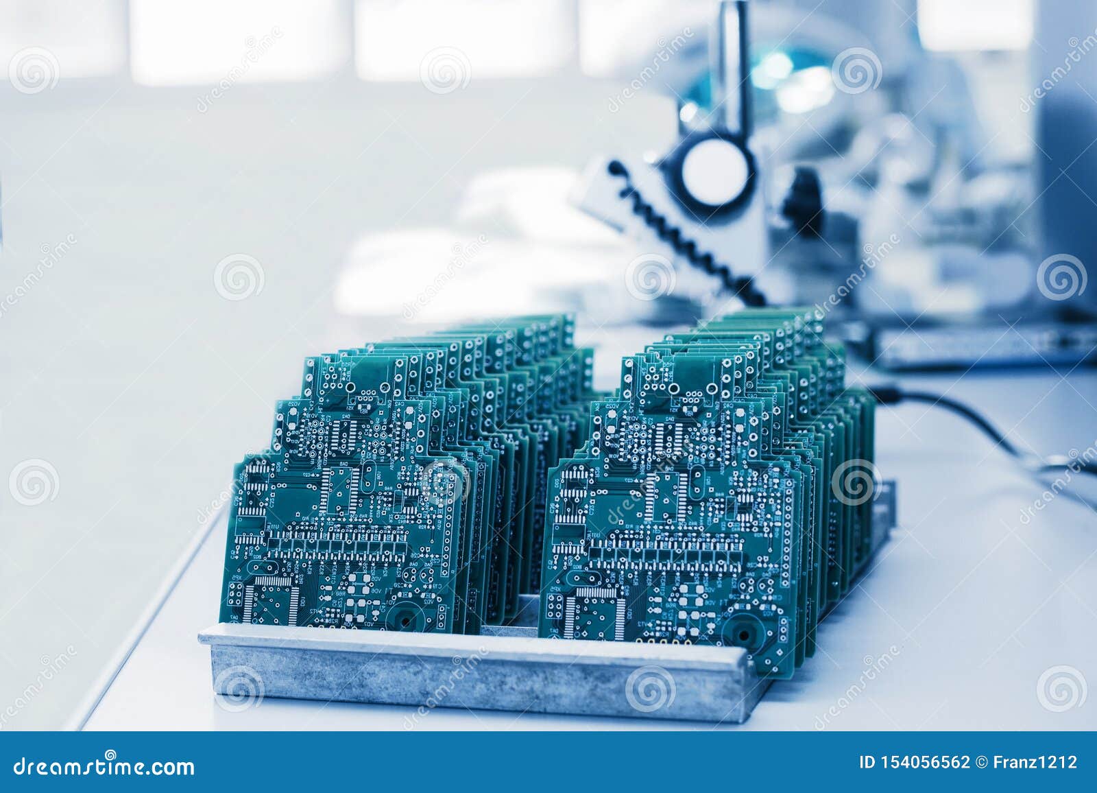 Board or Chip Manufacturing Stock Photo - Image of mechanical, circuit ...