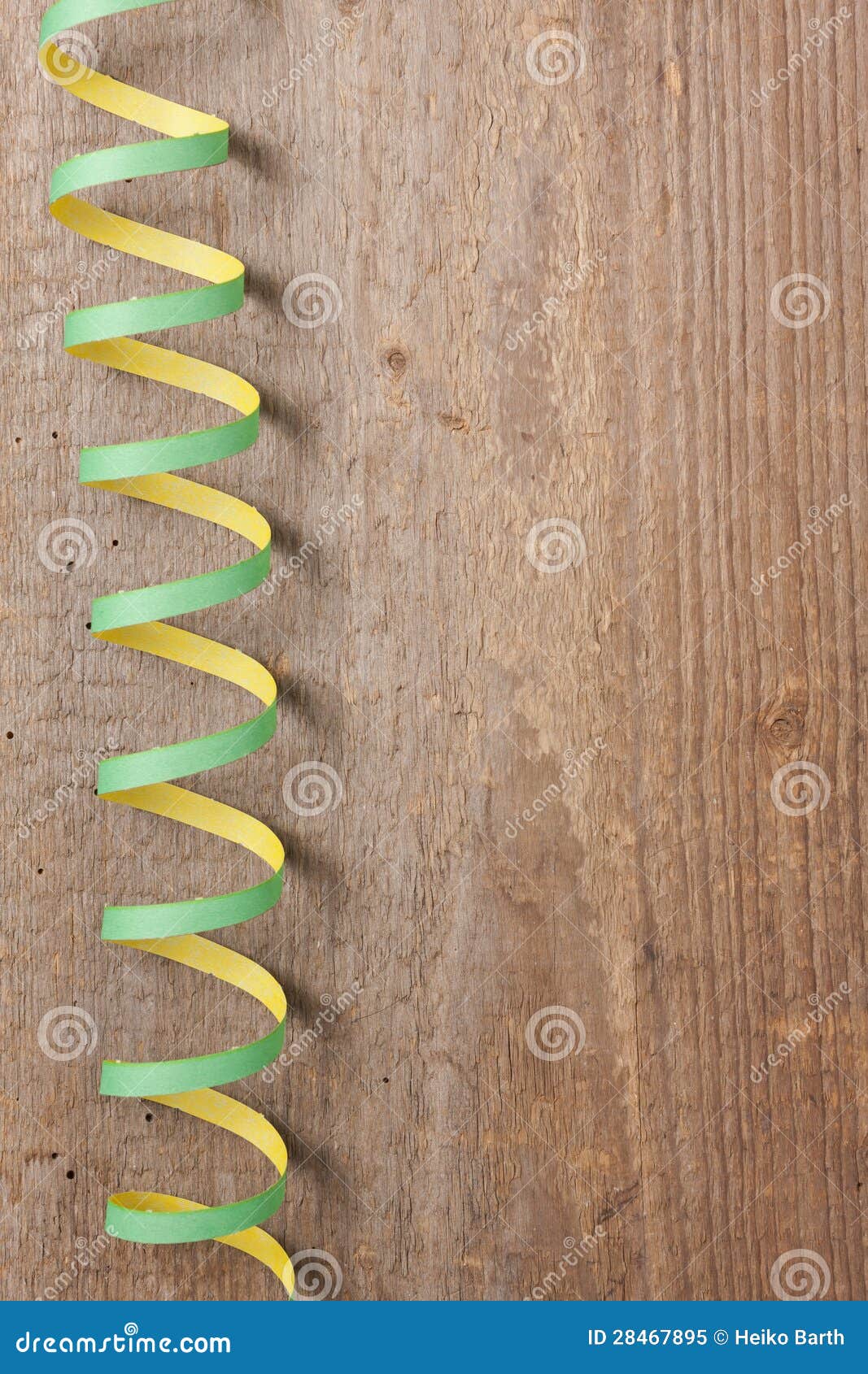 Board with Colorful Streamers Stock Image - Image of colorful, birthday ...