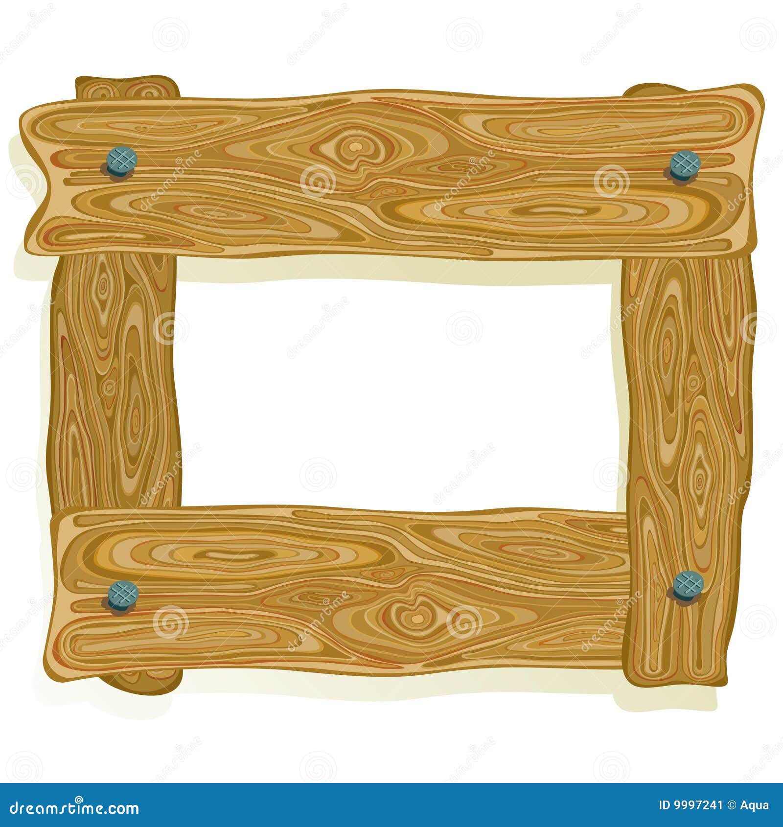 Board frame stock vector. Illustration of announcement - 9997241