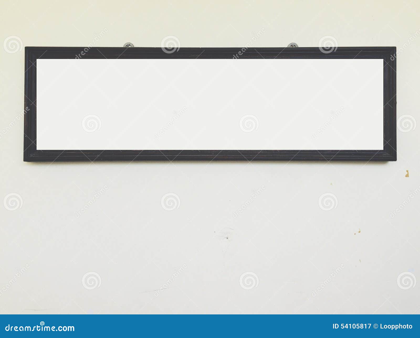 Board and frame stock image. Image of frame, wall, text - 54105817