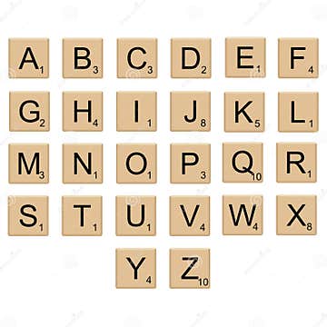 Board Game Alphabet Letters Stock Vector - Illustration of vector ...