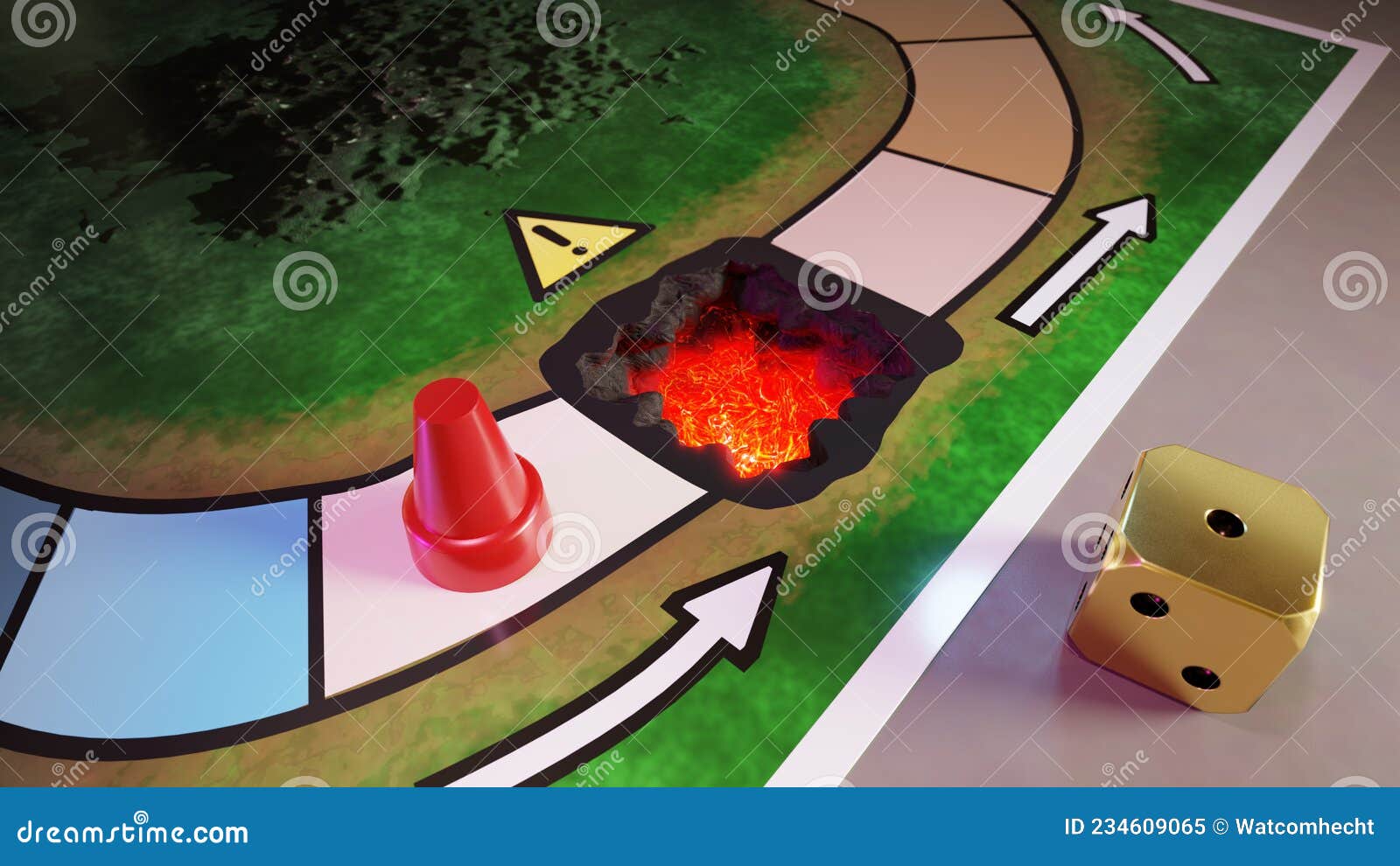 Board Game Bad Luck stock image. Image of news, awful - 234609065