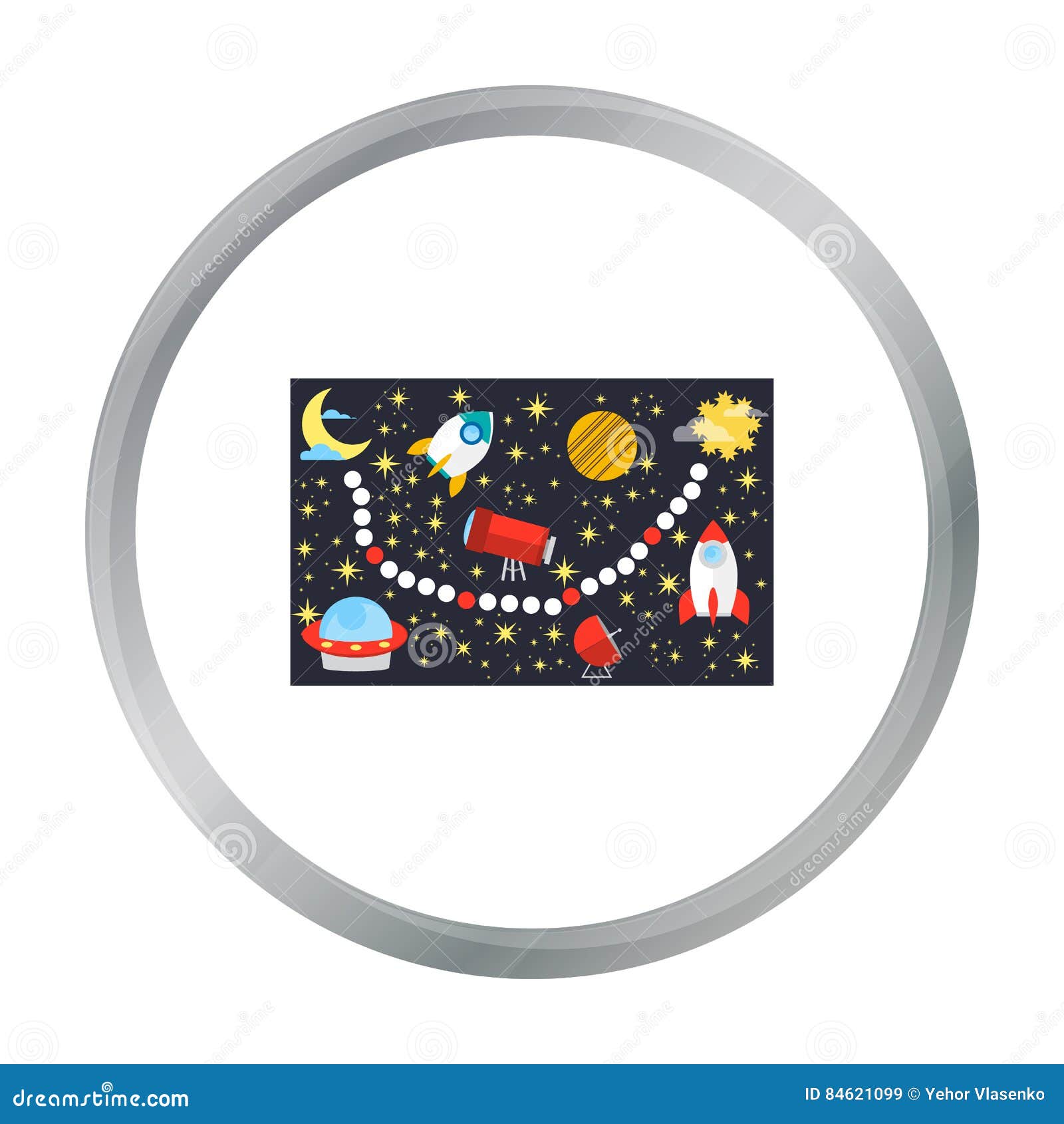 Board Game for Children Icon in Pattern Stock Vector - Illustration of ...