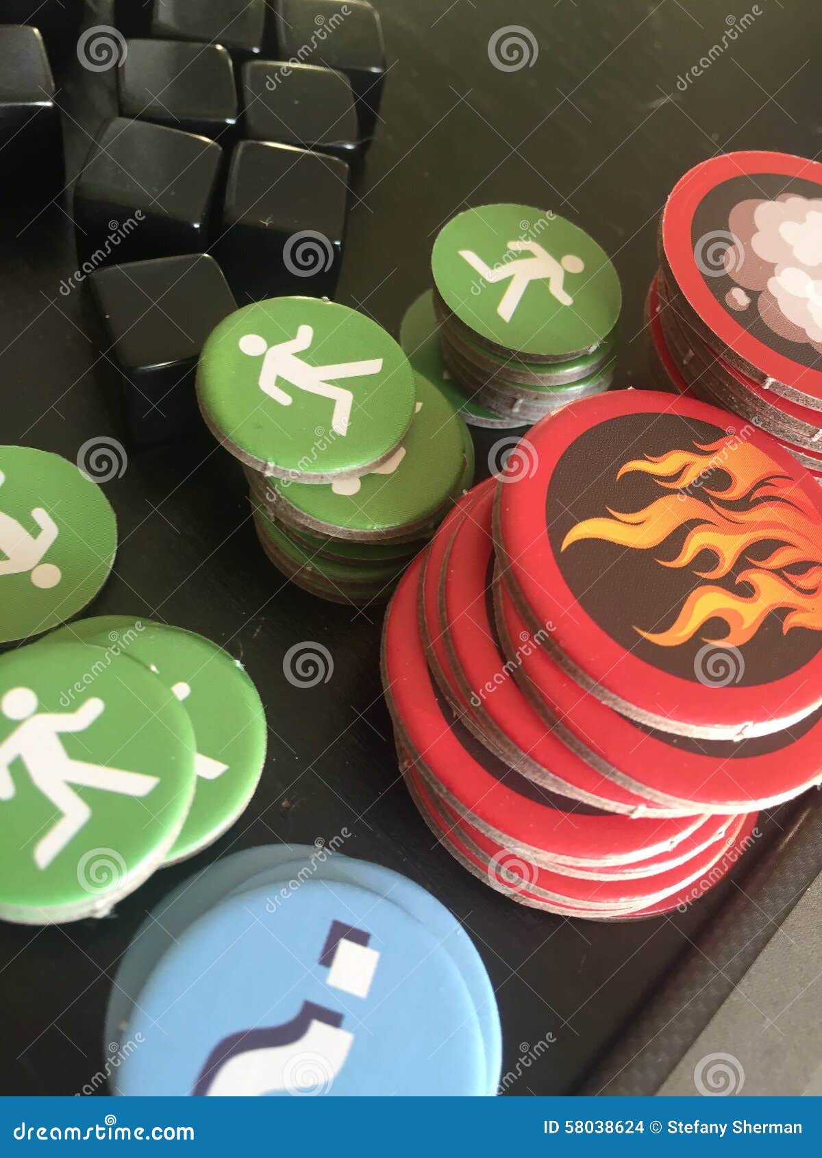 Board Game Elements stock photo. Image of pieces, cardboard - 58038624