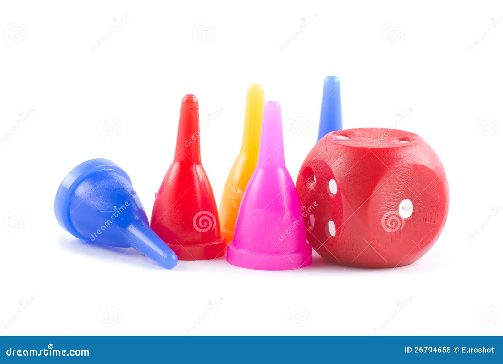 Board Game Figures and Dice Stock Photo - Image of lucky, cash: 26794658