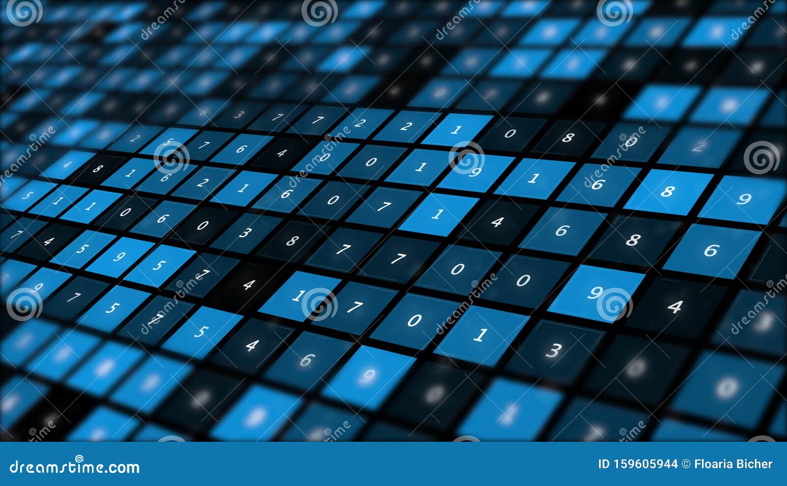 Board Game Lotto Abstract Background. Stock Illustration - Illustration ...