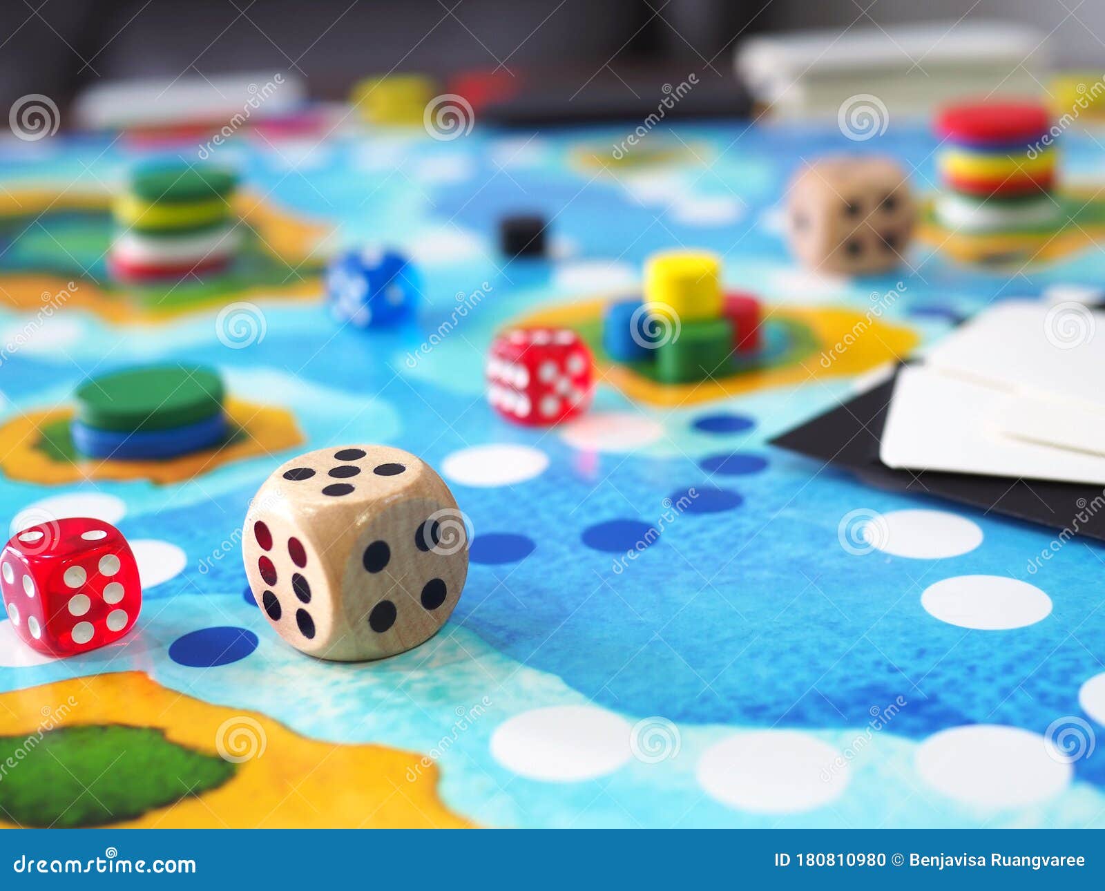 Board Game Play Table Top Abstract Strategy Fun Business Plan Design ...