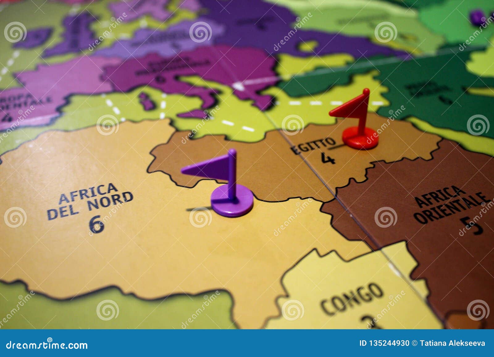 Board game Risiko stock photo. Image of destiny, rendering - 135244930