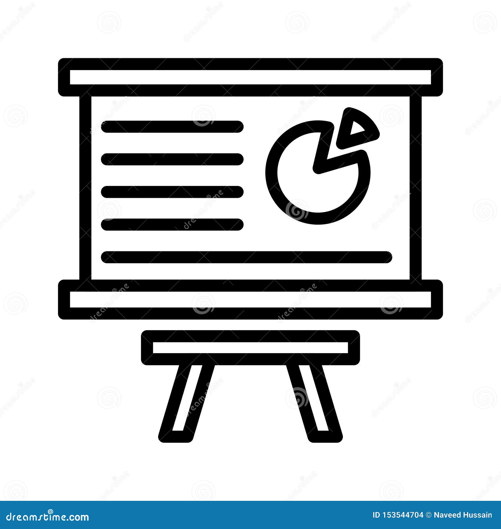 Board Thin Line Vector Icon Stock Illustration - Illustration of ...