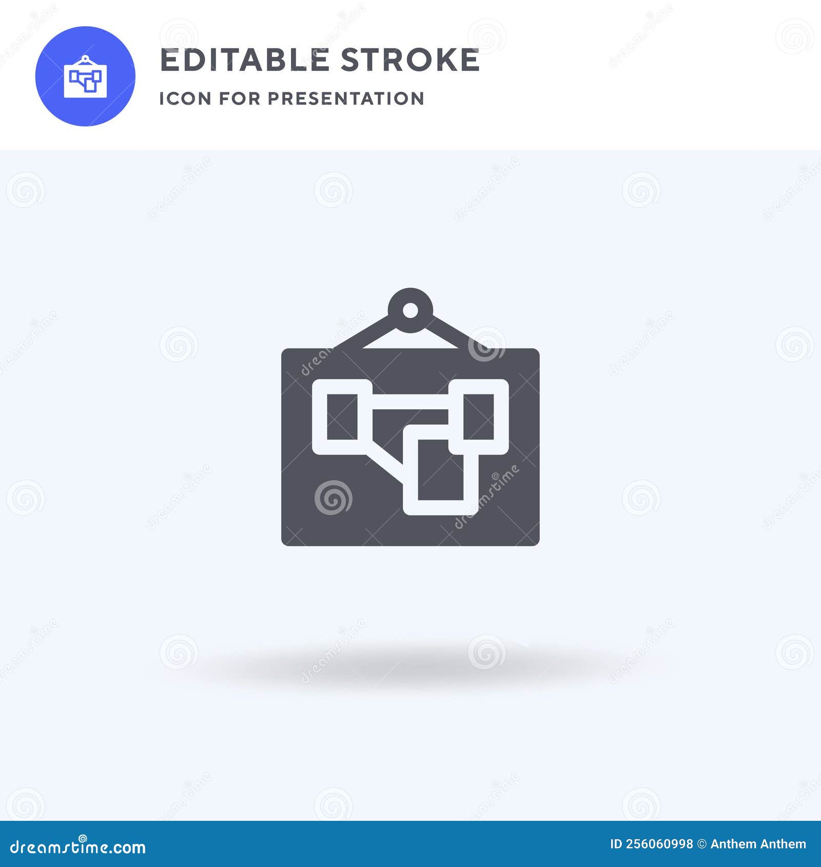 Board Icon Vector, Filled Flat Sign, Solid Pictogram Isolated on White ...