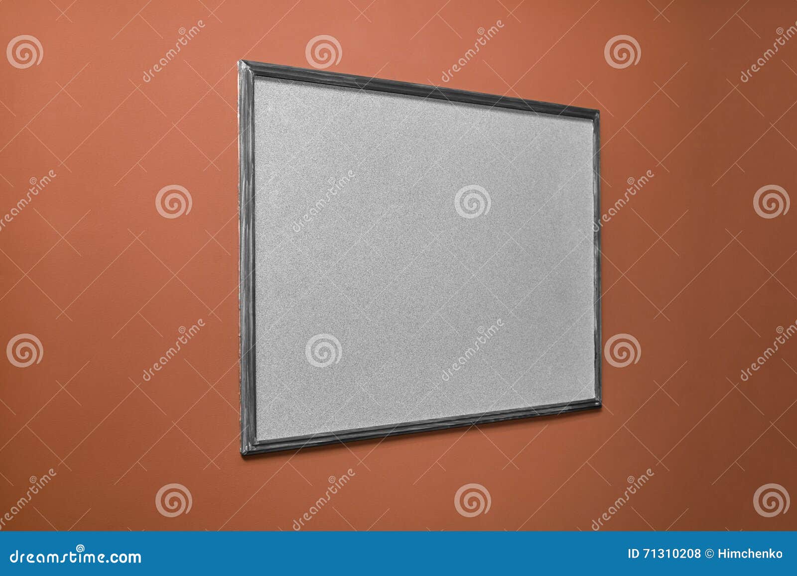Board for Notes Hanging on the Wall Stock Photo - Image of inside ...