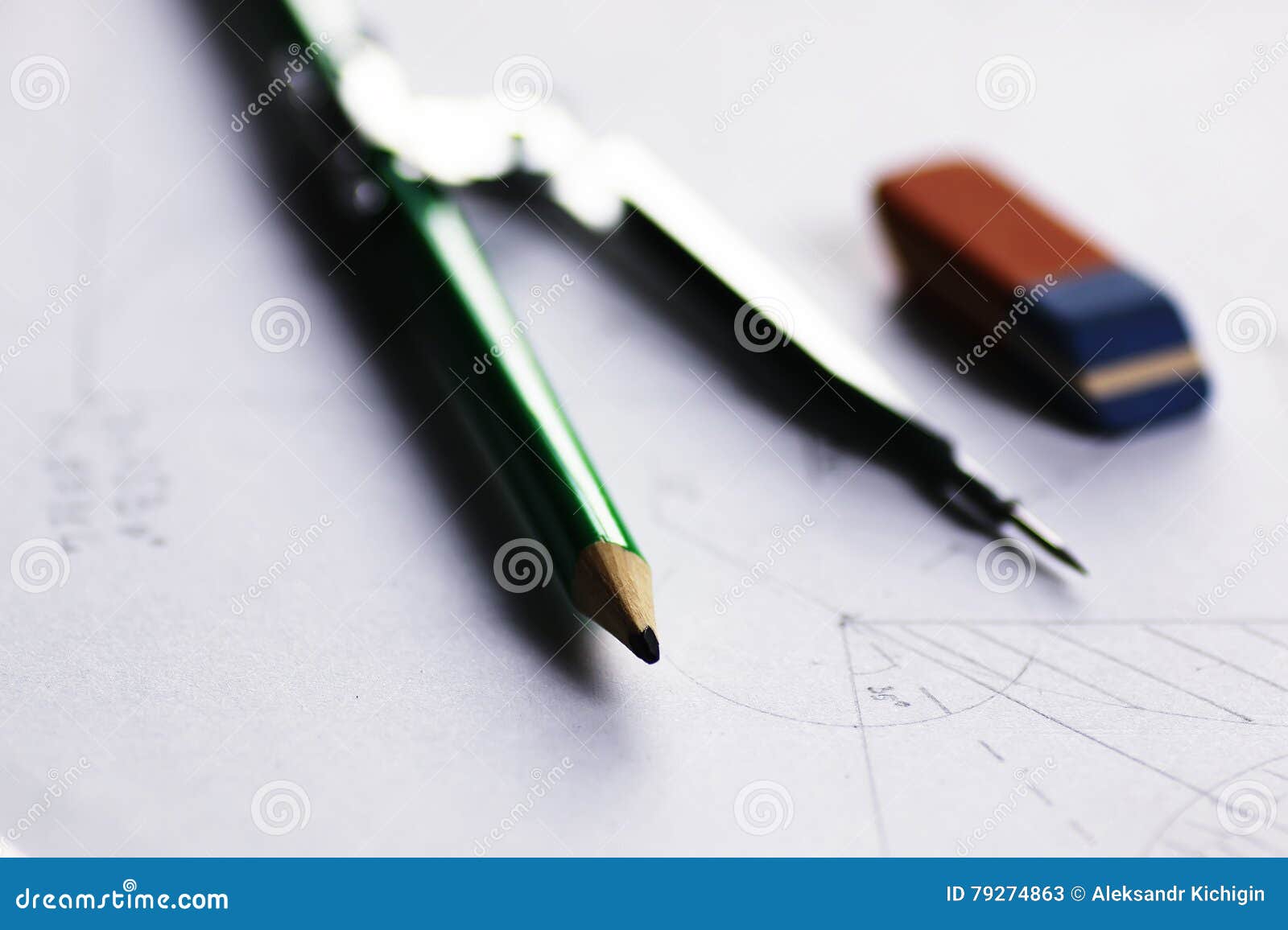 Board pencil divider stock image. Image of business, lumber - 79274863