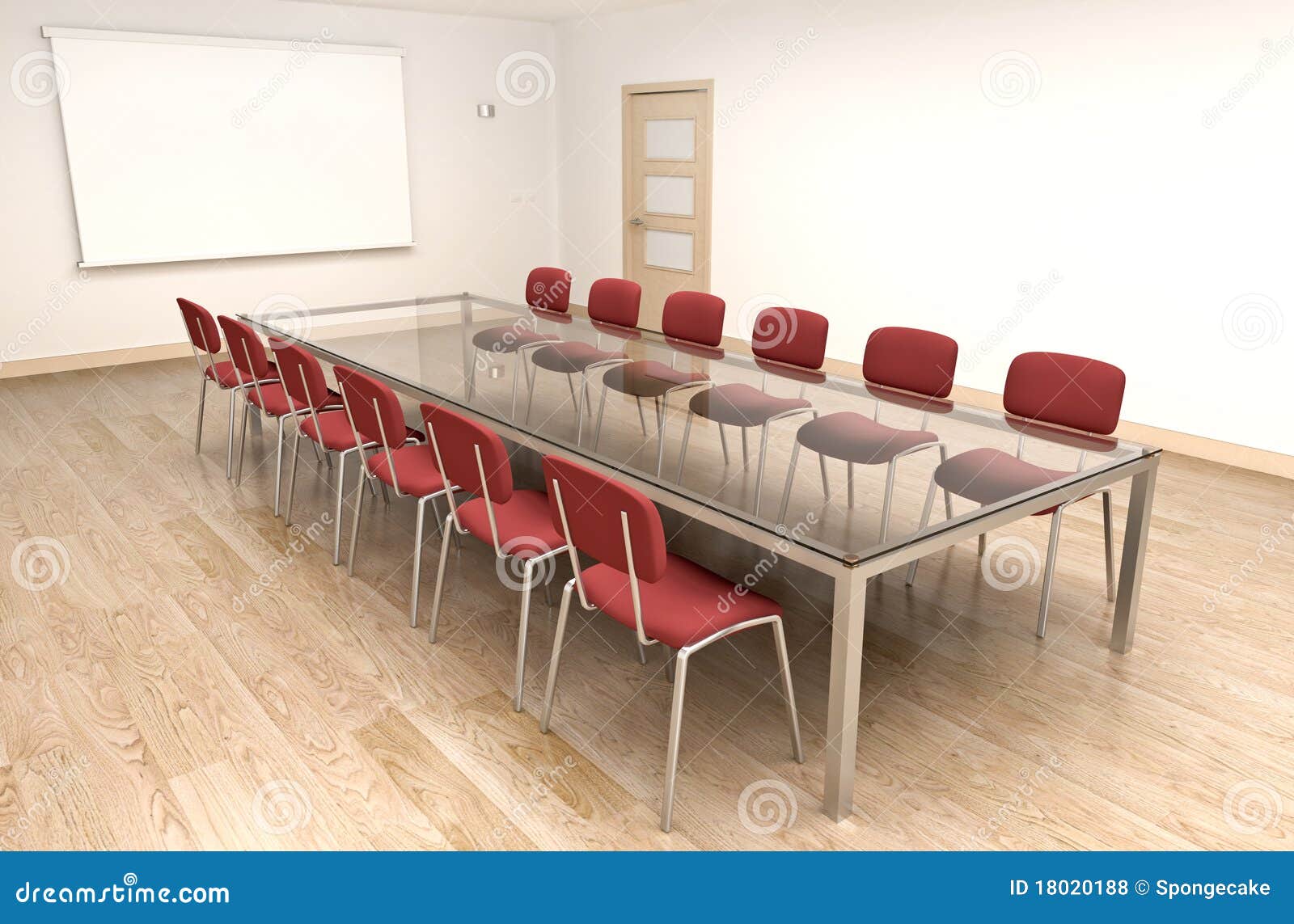 Board room stock illustration. Illustration of seminar - 18020188