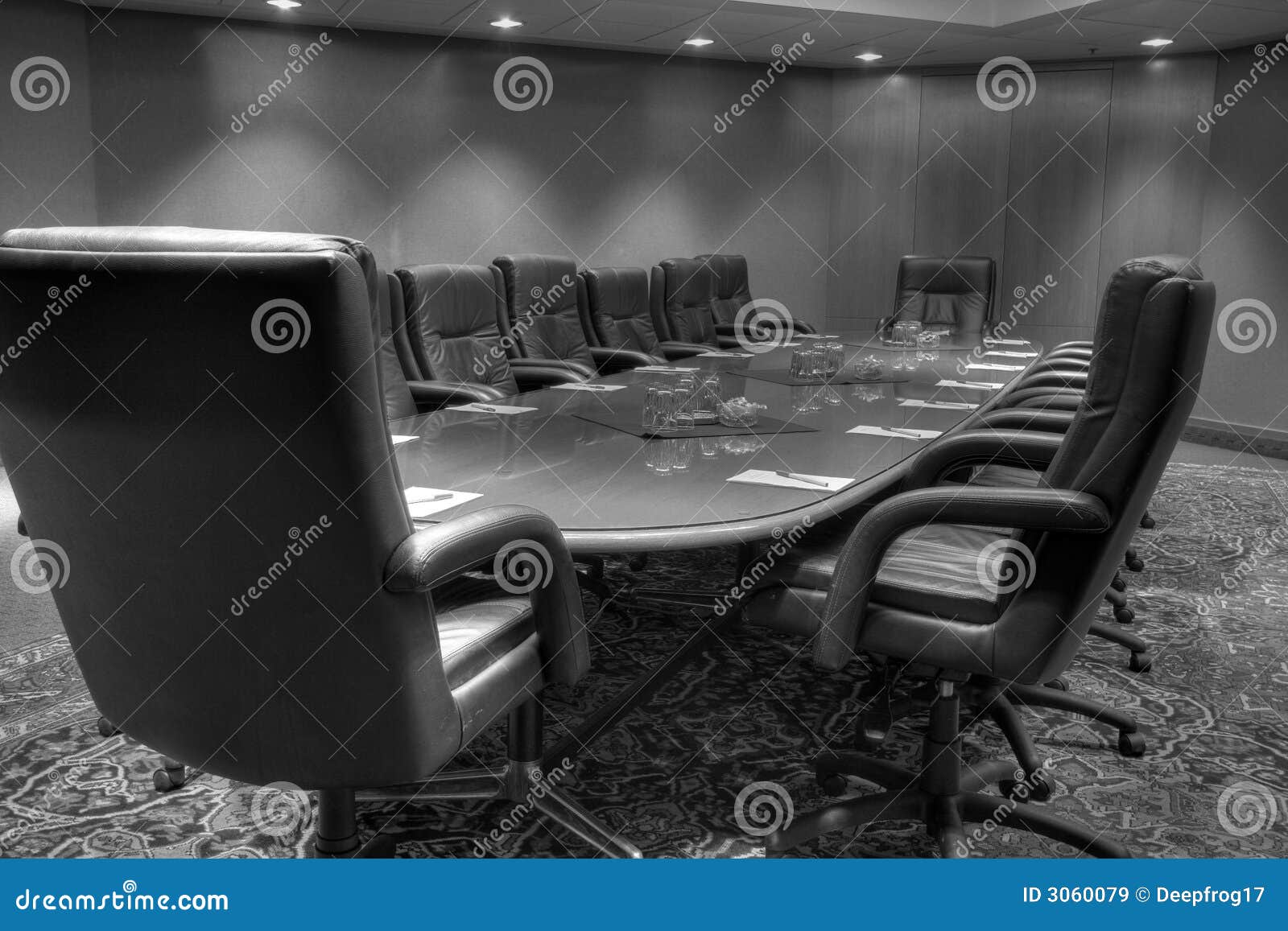 Board Room Conference Meeting Stock Image - Image of function, chair ...