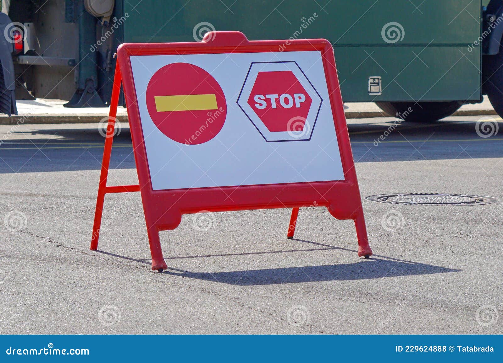A board stop stock photo. Image of road, danger, sign - 229624888