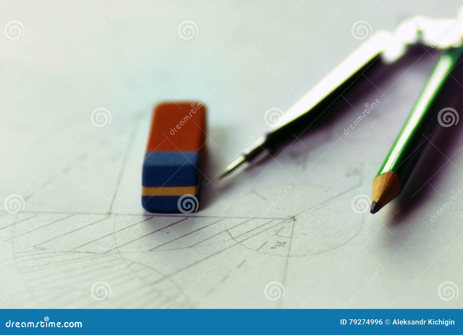 Board table pencil stock photo. Image of document, learning - 79274996