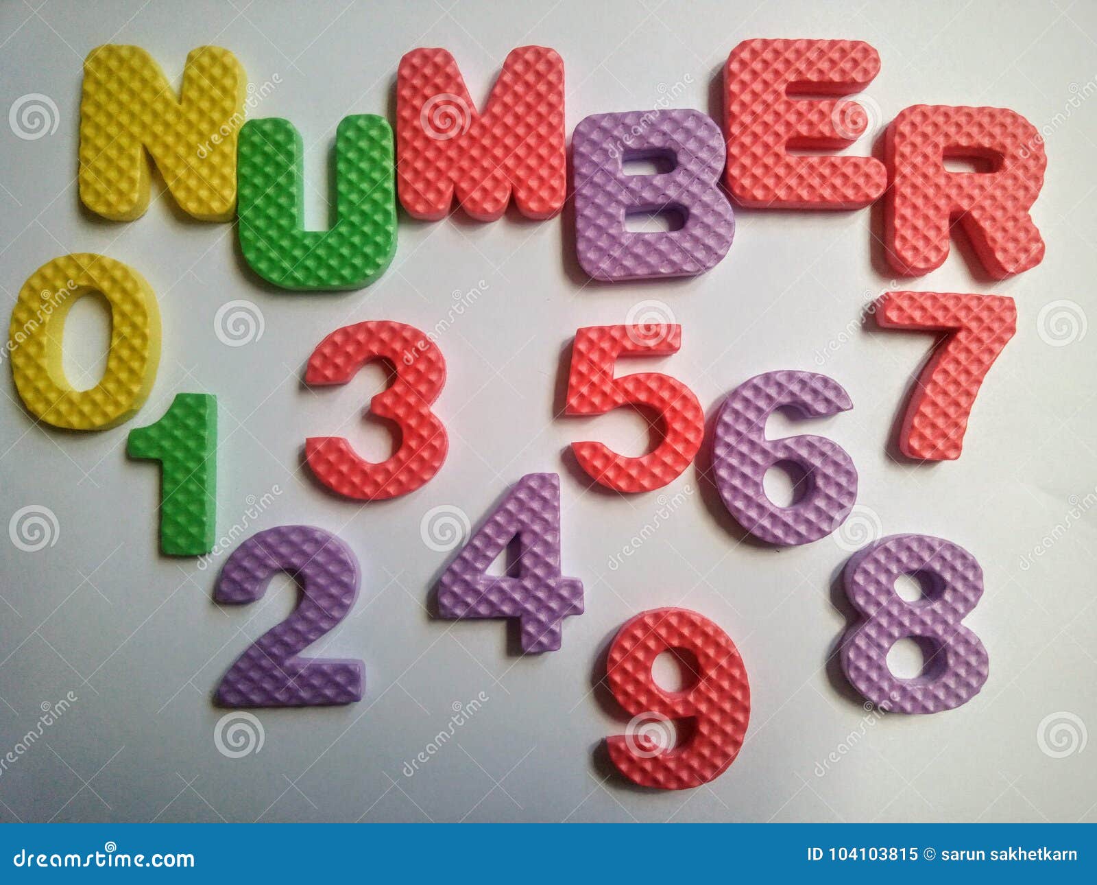 Number on board stock image. Image of board, classroom - 104103815