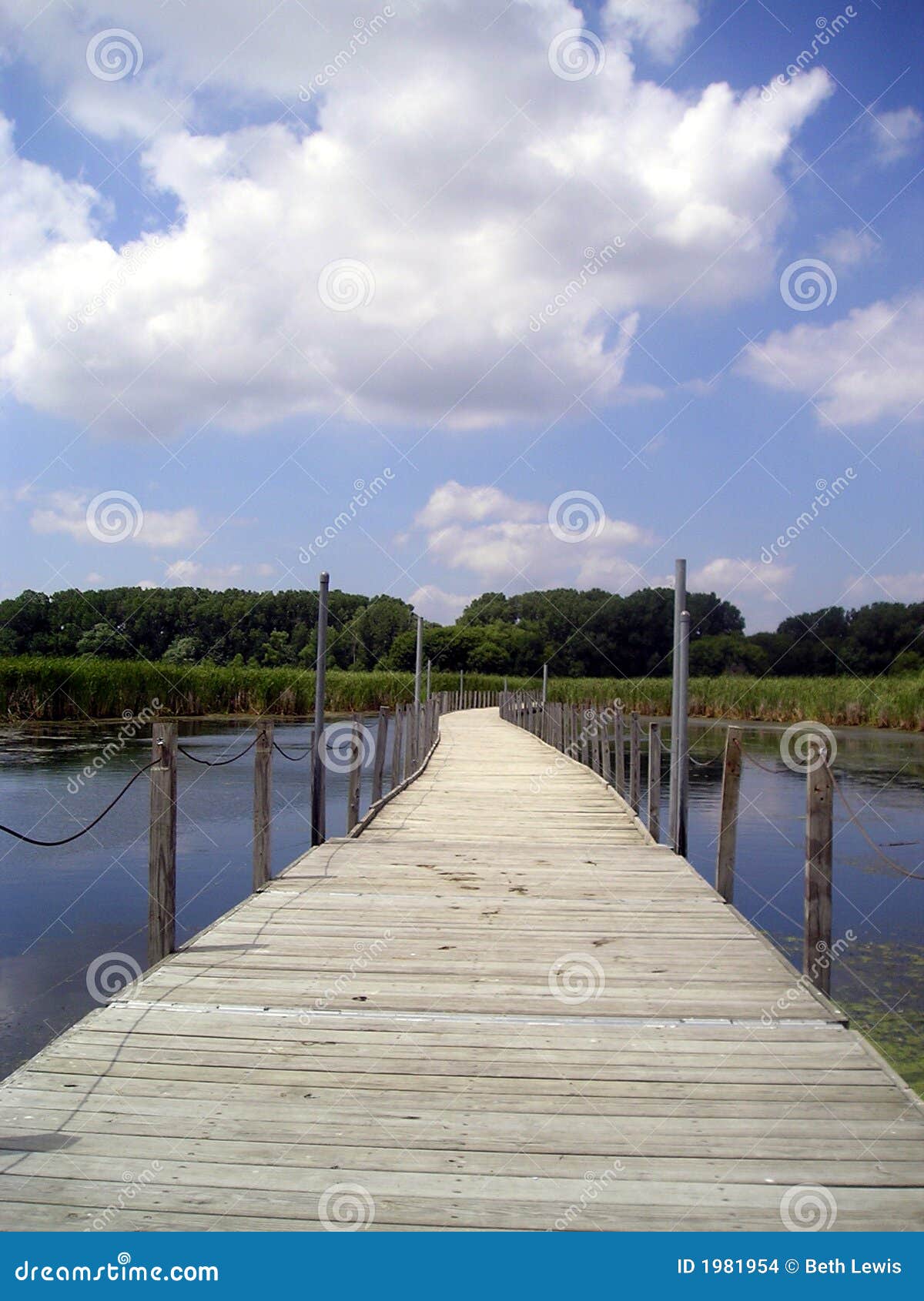 Board Walk stock photo. Image of skies, scape, richfield - 1981954