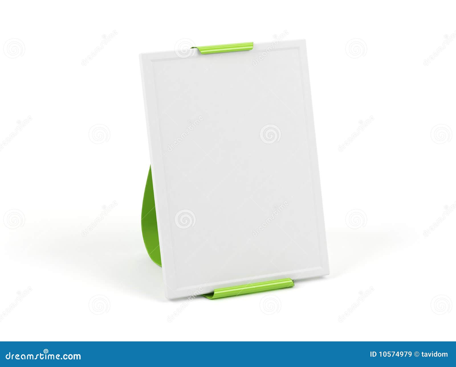 Memorandum Board With Decoration Vector Illustration | CartoonDealer ...
