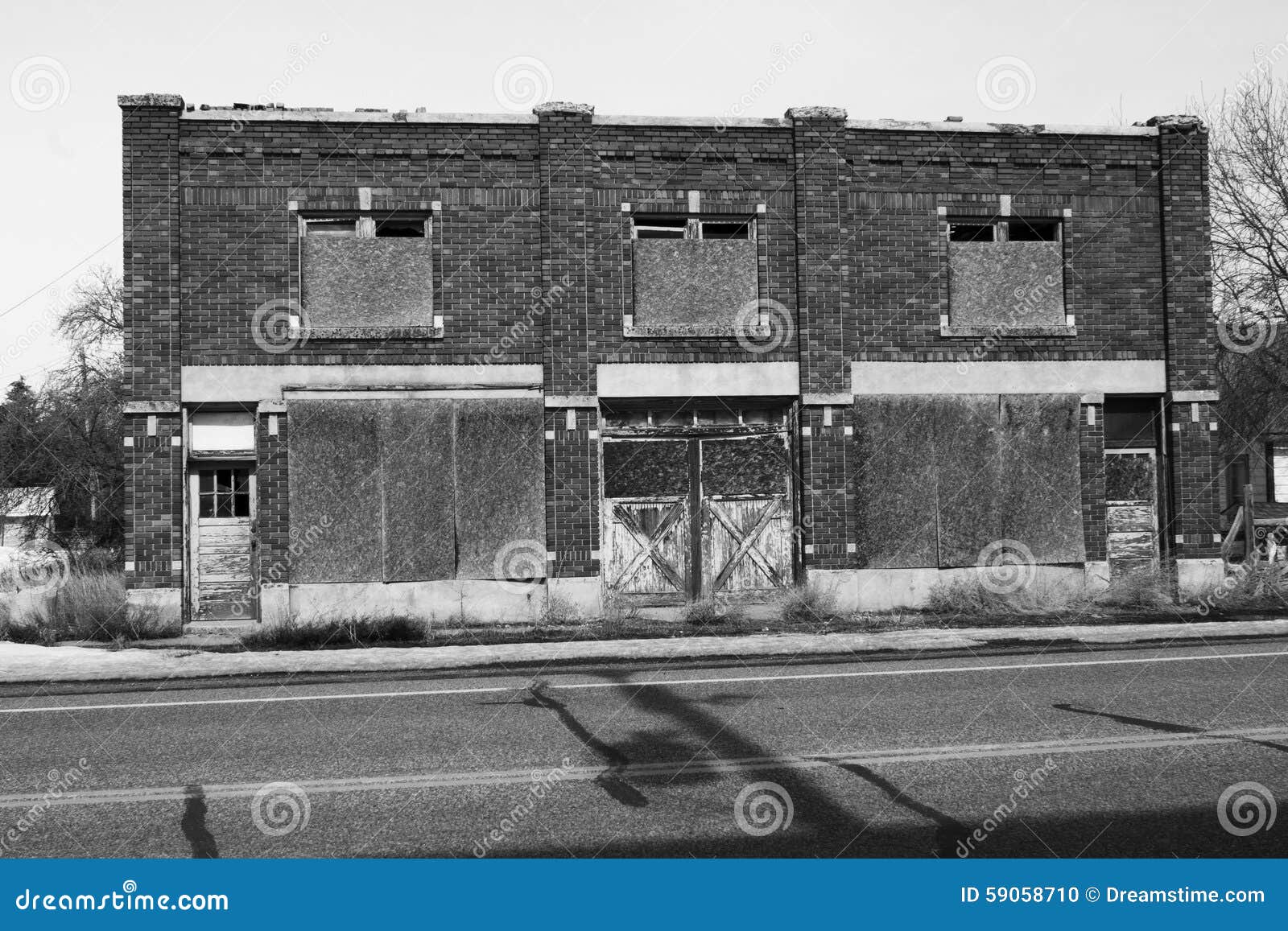 Boarded Up stock photo. Image of black, high, idaho, abandoned - 59058710