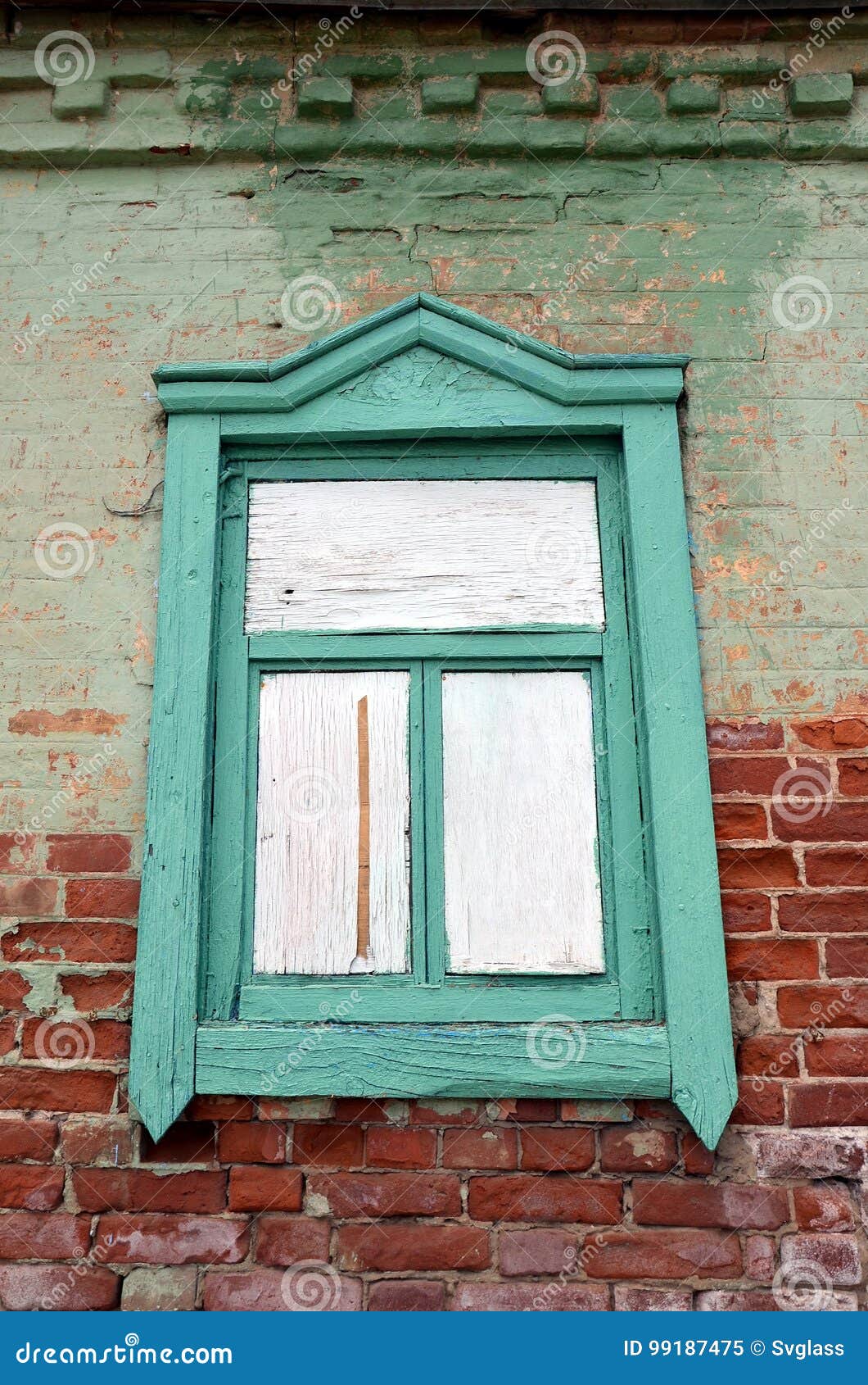 The boarded-up window stock image. Image of european - 99187475