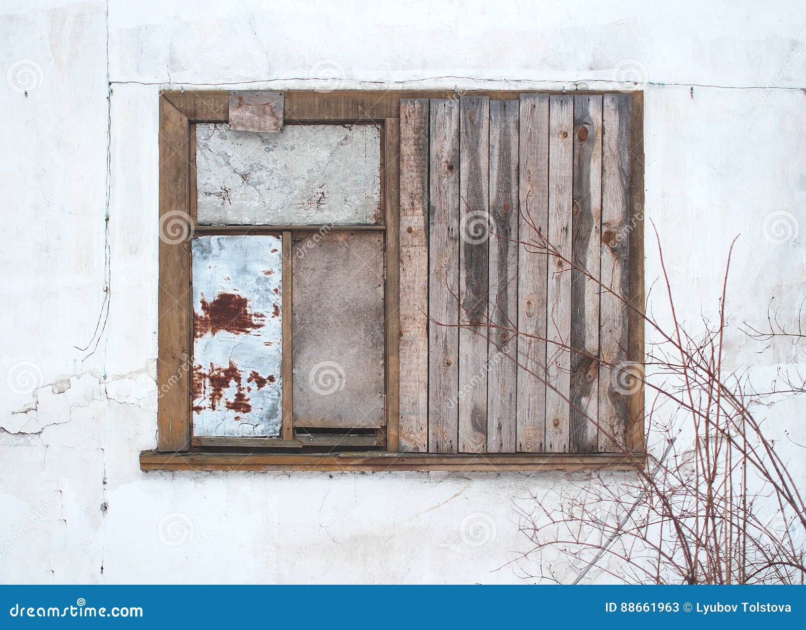 Boarded window stock image. Image of home, frame, board - 88661963