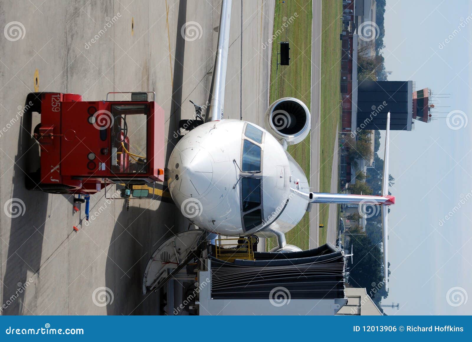 Boarding an Airplane stock photo. Image of trees, airport - 12013906