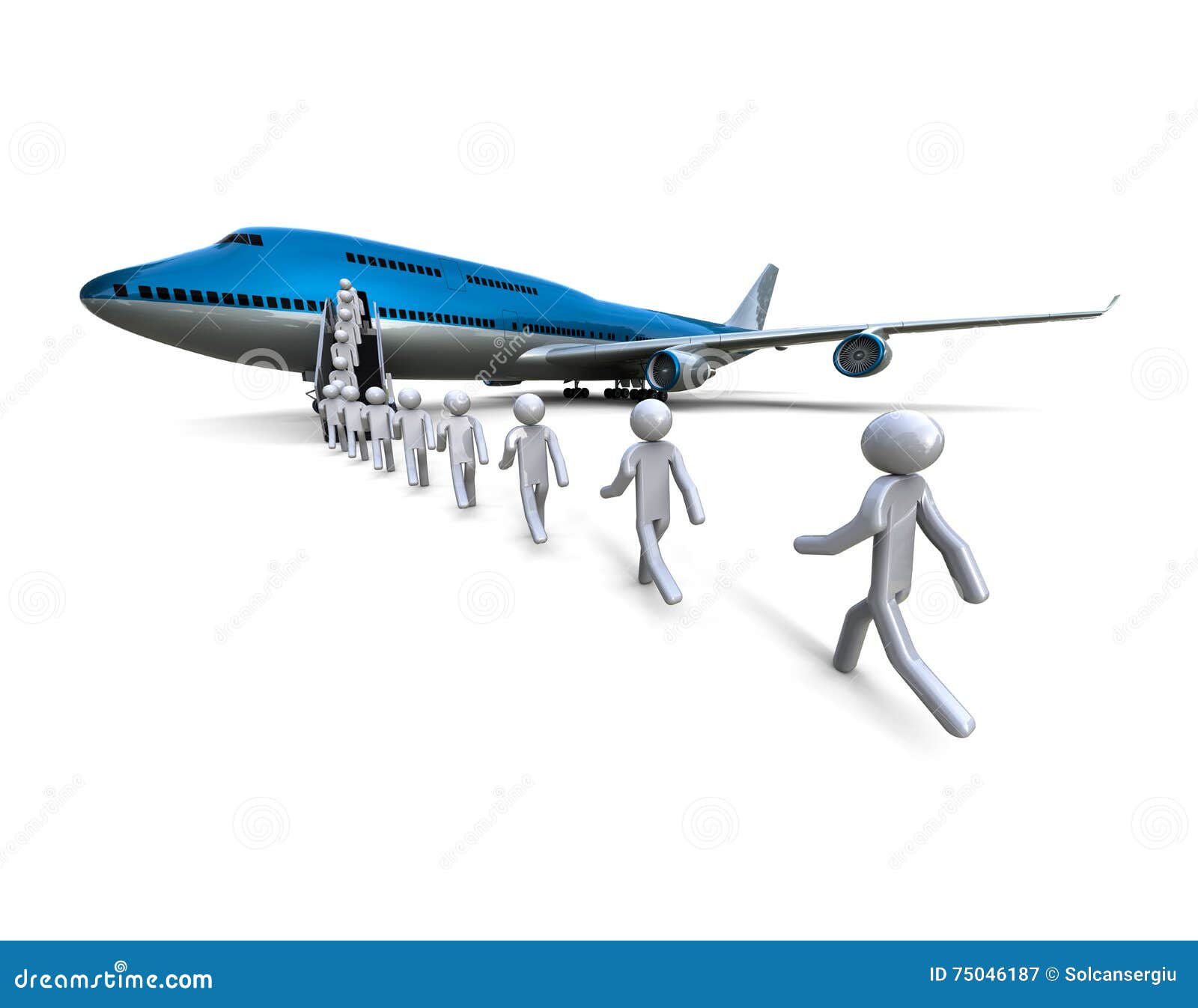 Boarding Concept stock illustration. Illustration of ship - 75046187