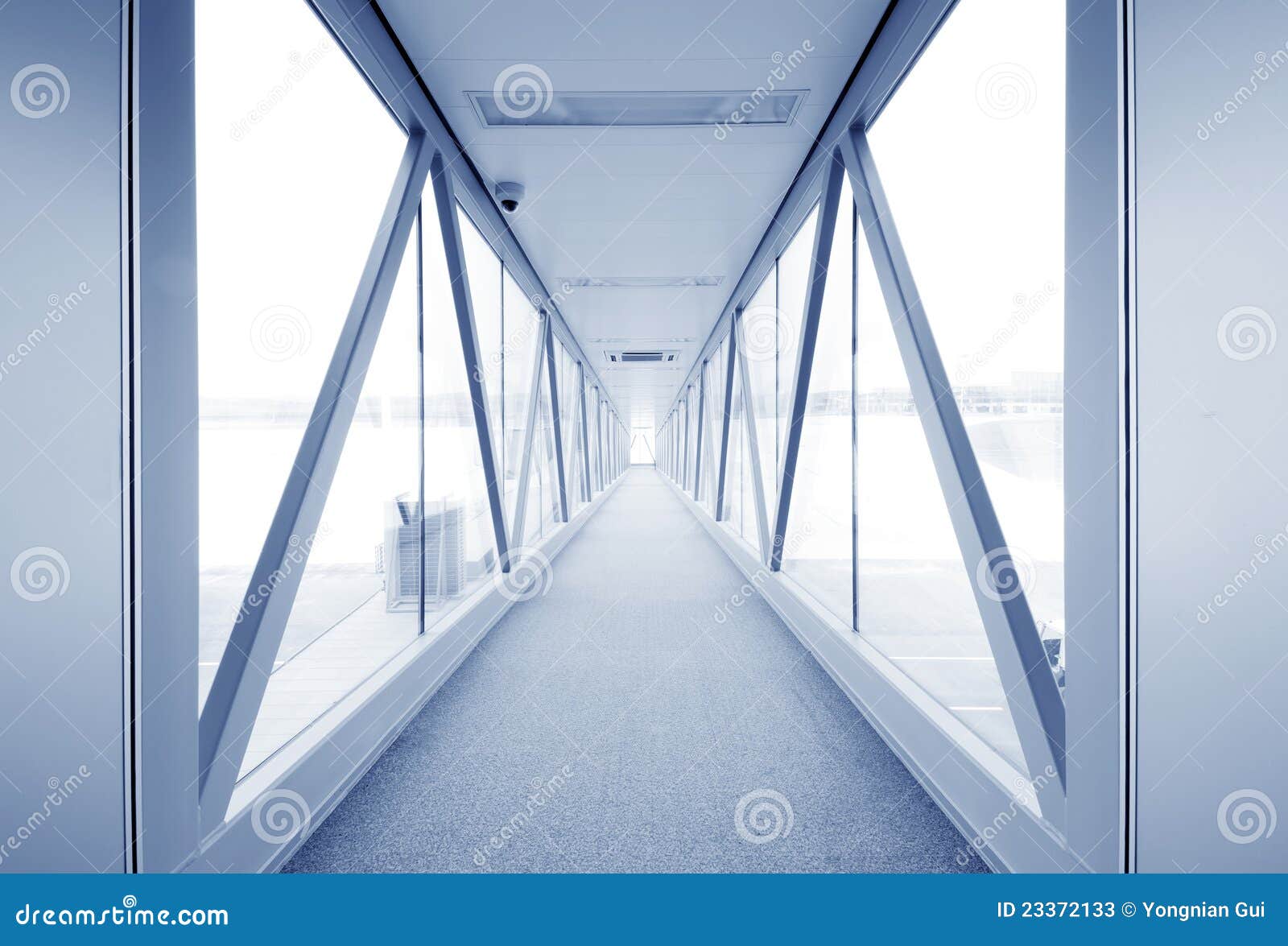 Boarding corridor stock image. Image of traffic, aircraft - 23372133