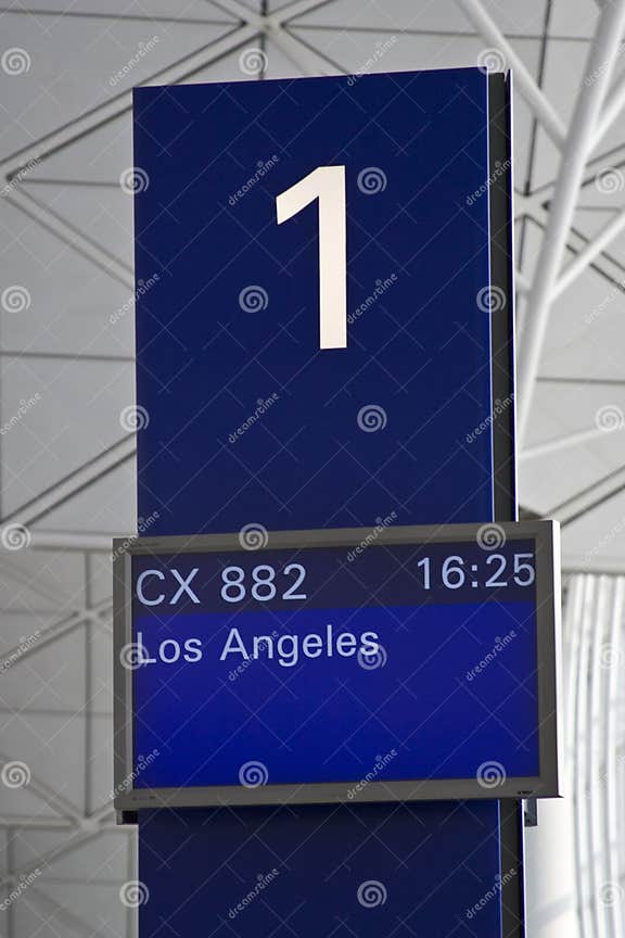 Boarding Gate Number One stock photo. Image of hard, flight - 4391572