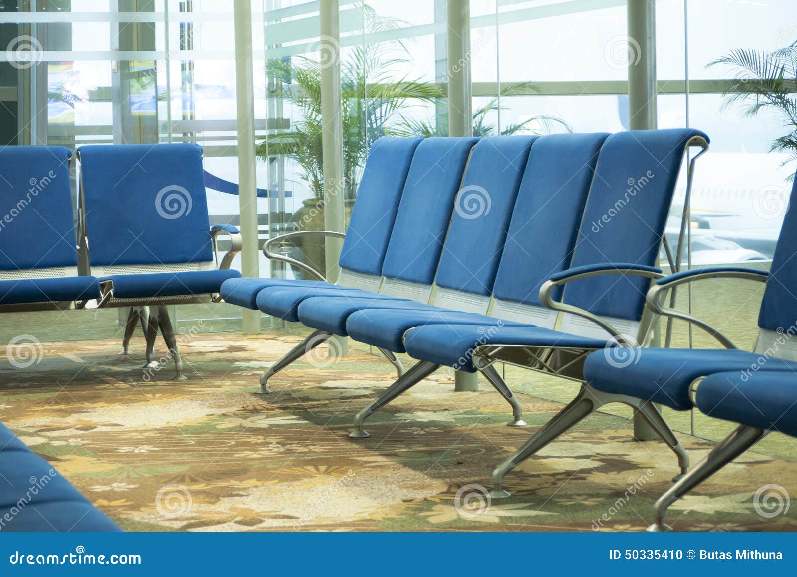 Boarding gate waiting area stock photo. Image of inside - 50335410