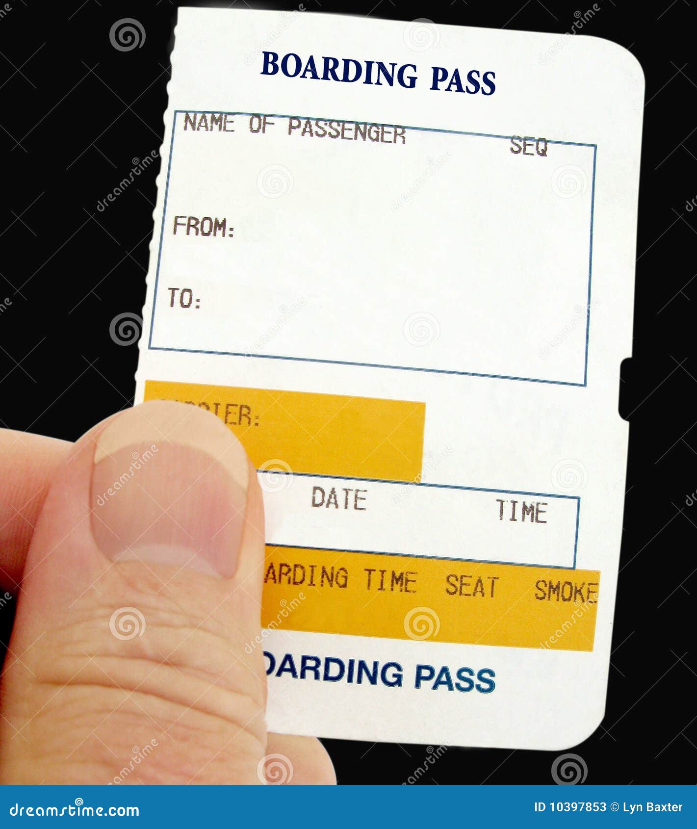 Boarding Pass stock image. Image of airline, details - 10397853