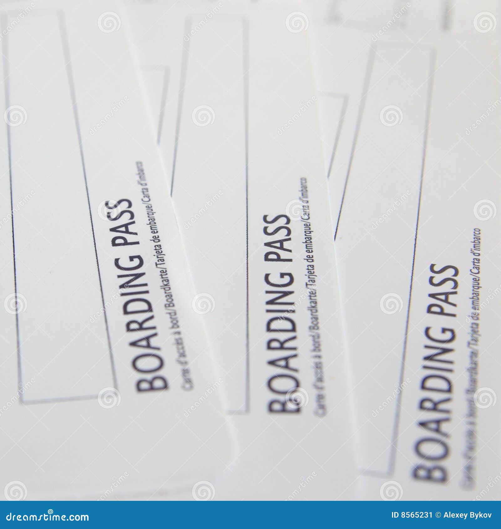 Boarding Pass Picture. Image: 8565231