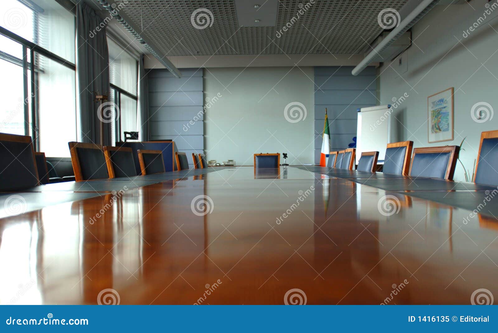 Boardroom stock image. Image of interior, conference, empty - 1416135