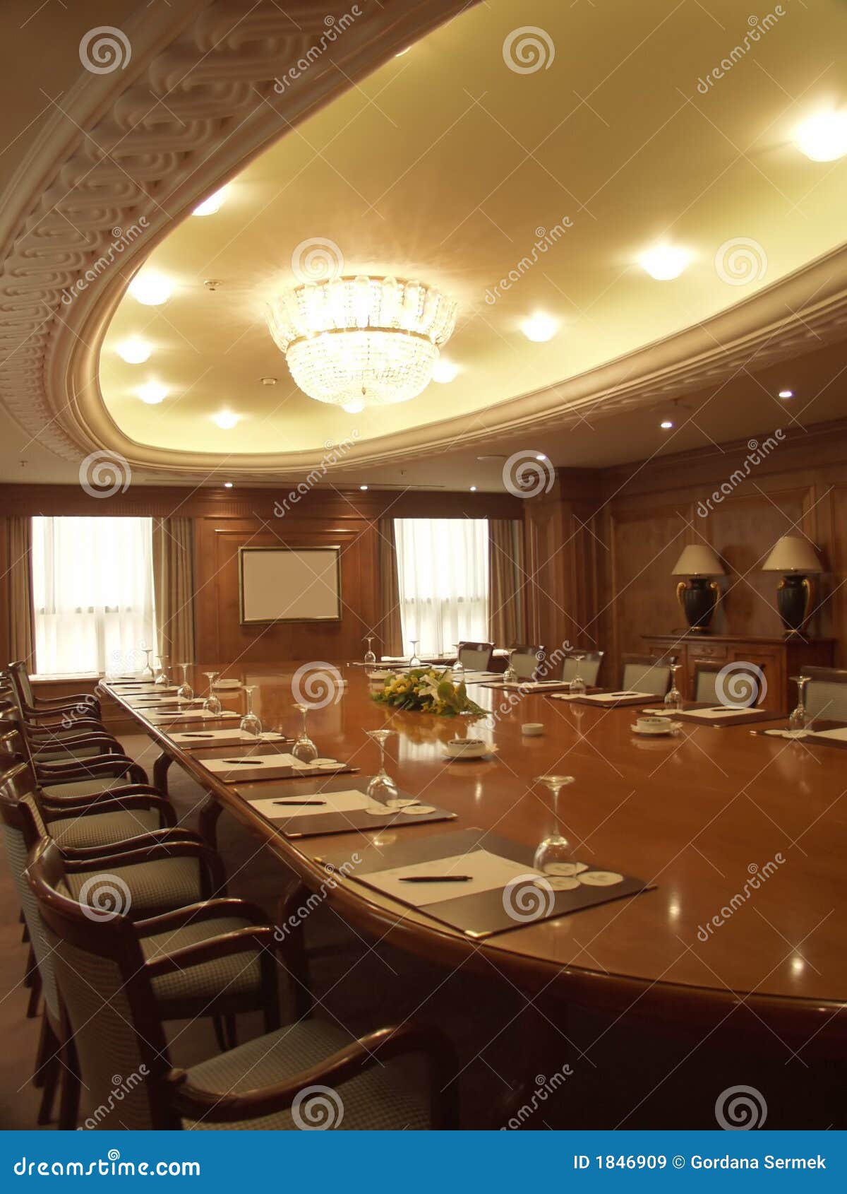 Boardroom stock image. Image of board, corporate, interior - 1846909